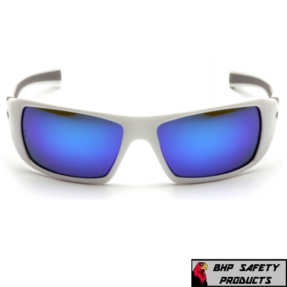 PYRAMEX GOLIATH SAFETY GLASSES MOTORCYCLE SPORT WORK SUNGLASSES Z87+ (1 ...