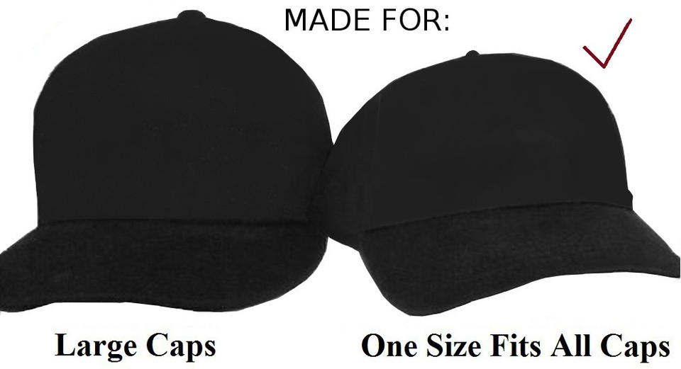 Shapers Image 3 Pk White One Size Baseball Cap Crown Insert & Cap Panel ...
