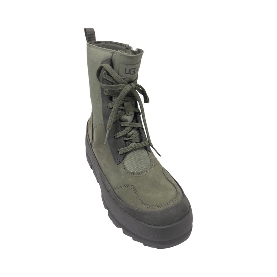 UGG Women's The UGG Lug Combat Boots Black White Sand Moss Green ...
