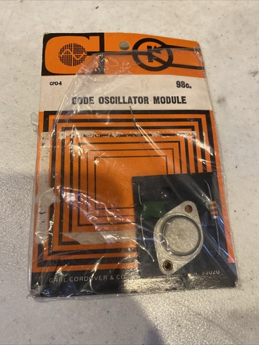 CODE OSCILLATOR MODULE CPO-4 ELECTRONICS GA30 | eBay