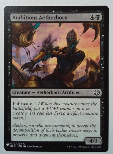 Ambitious Aetherborn *Common* Magic MtG x1 Mystery Booster | eBay