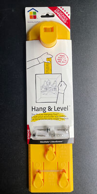 Hang and Level 10 lb.- Picture Hanger - Under The Roof - NEW | eBay