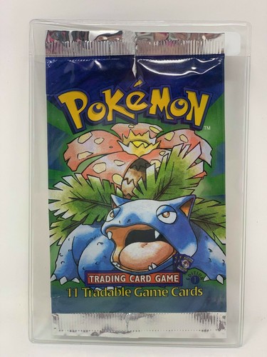 MINI Pokémon 1st Edition Shadowless Base Set Booster Box w/3 Packs ...