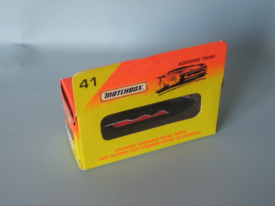 Matchbox M1 A1 Abrams Tank Military Black Toy Model 70mm Boxed | eBay