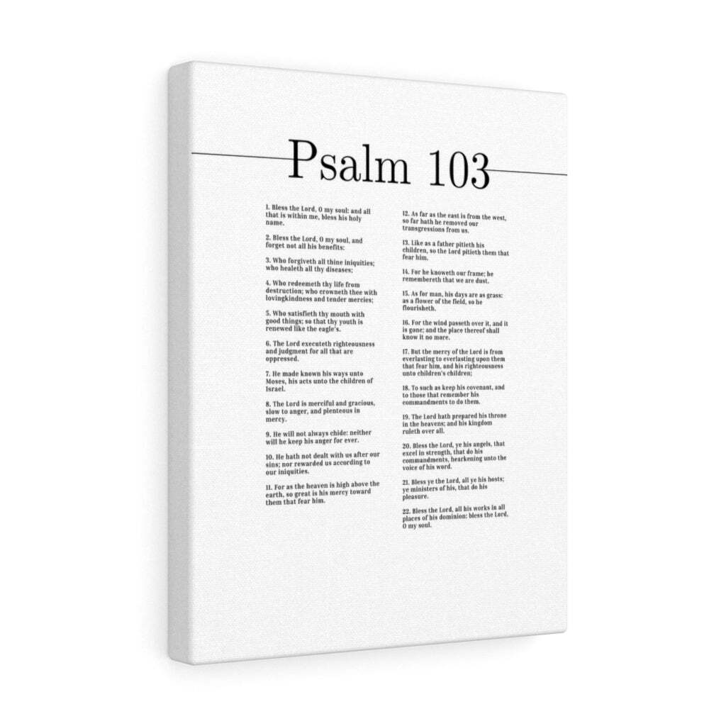 Psalm 103 Bible Wall Decals