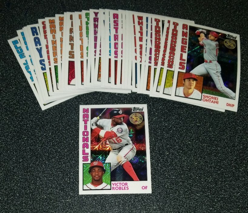 2019 TOPPS UPDATE '84 TOPPS SILVER PACK CHROME - SINGLES, YOU PICK | eBay