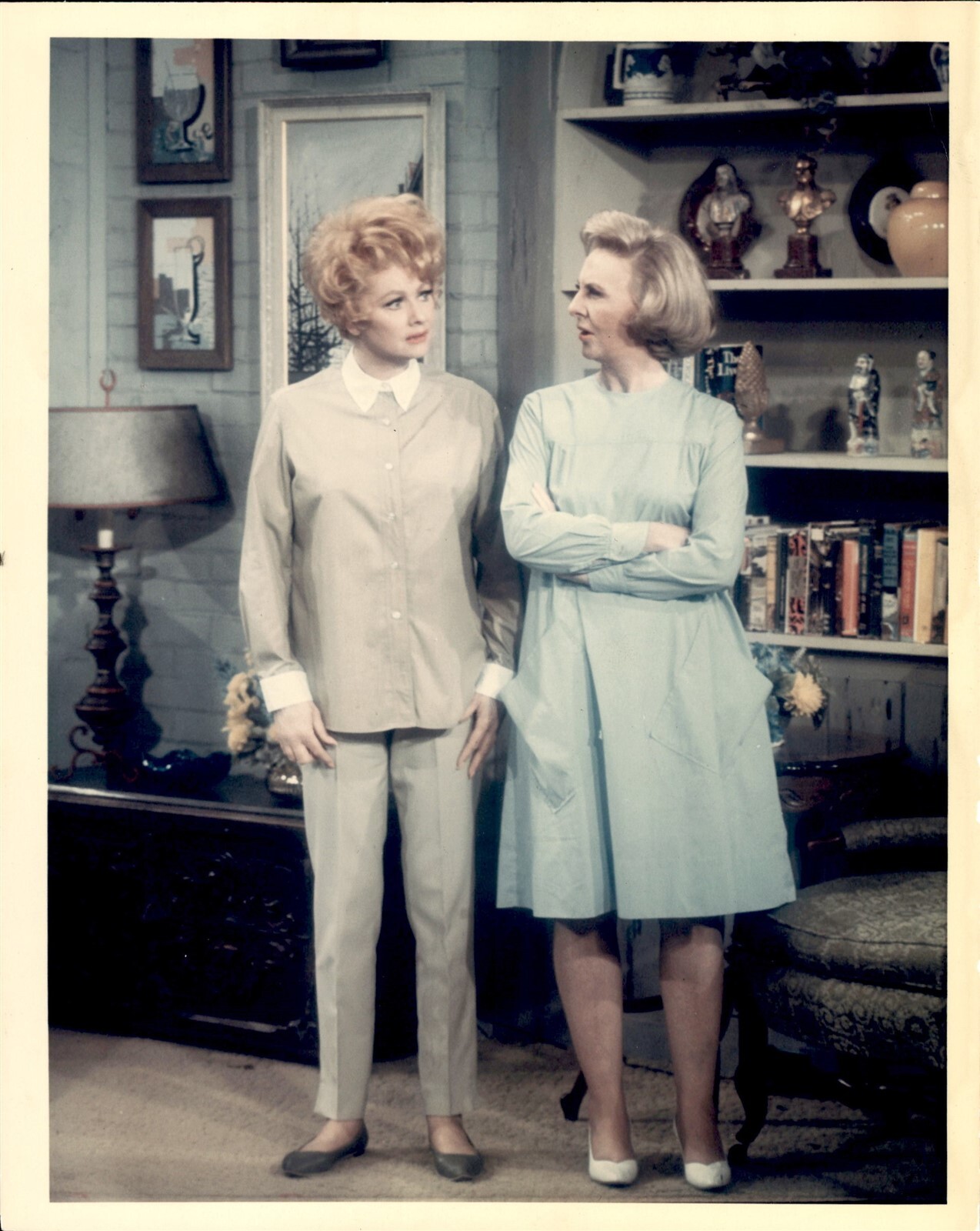 BR33 Original Color Photo LUCILLE BALL MARY JANE CROFT The Lucy Show Actresses | eBay