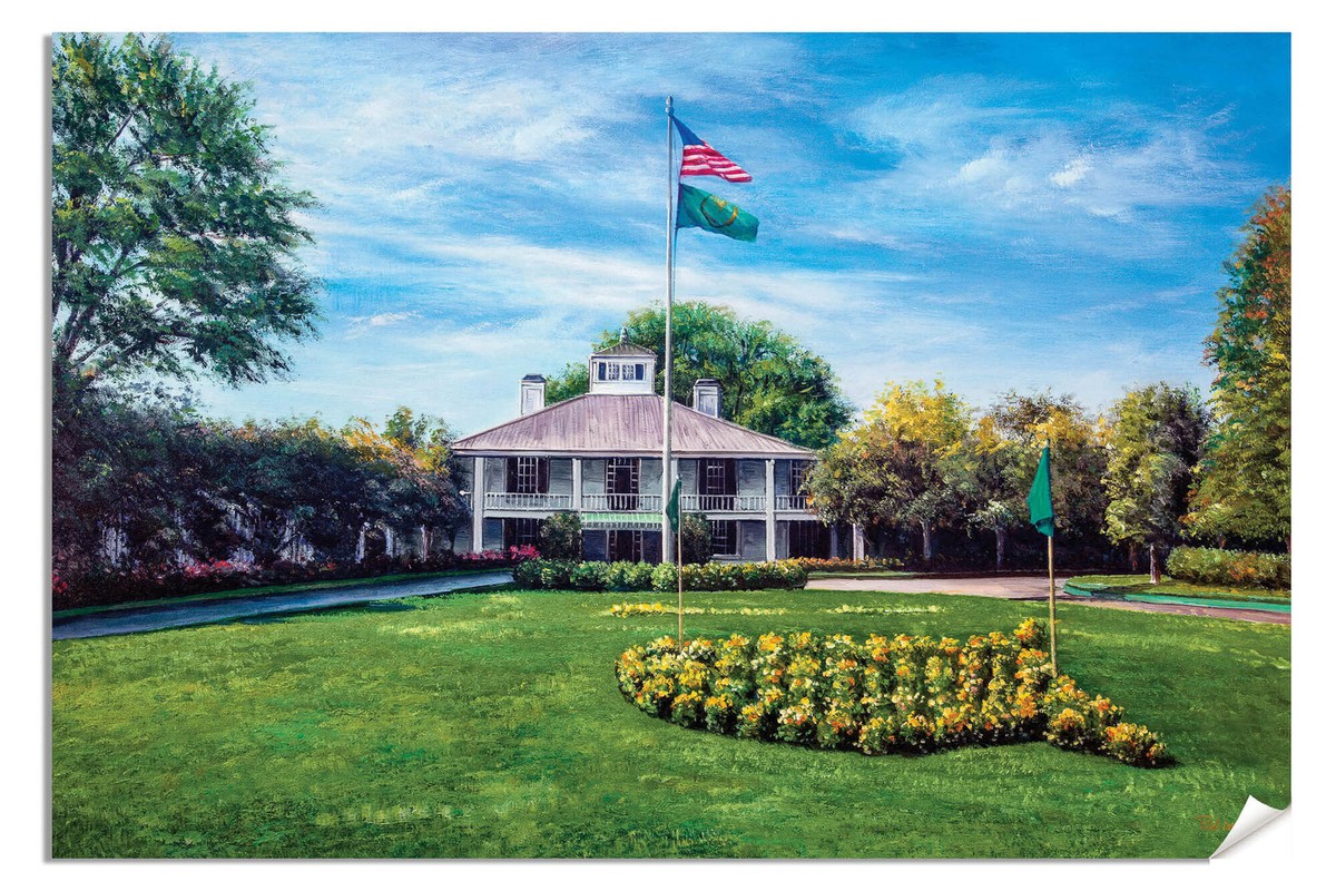 Augusta Masters Painting The Masters, Set Of 3 Augusta National Golf