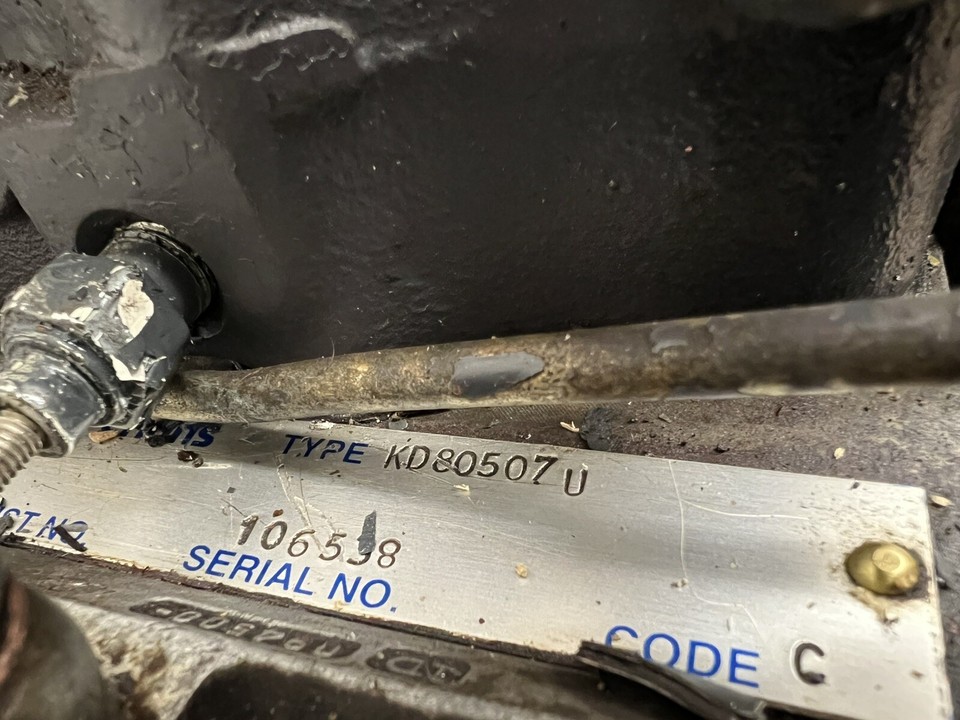 PERKINS 103-10 (KD) ENGINE for “SPARES OR REPAIR” for MINI DIGGER/PLANT ...