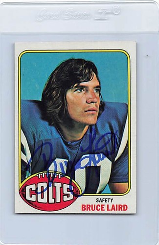 1976 Topps #111 Bruce Laird Colts Signed Auto *K8493 | eBay