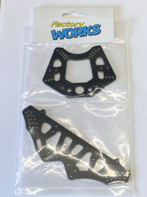 Factory Works RC10T Lowering Kit For Oval and On-Road- Fits .56 and .71 ...