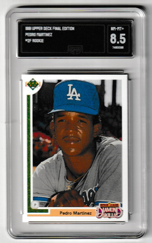 1991 Upper Deck Final Edition Pedro Martinez Rookie Baseball Card #2F ...