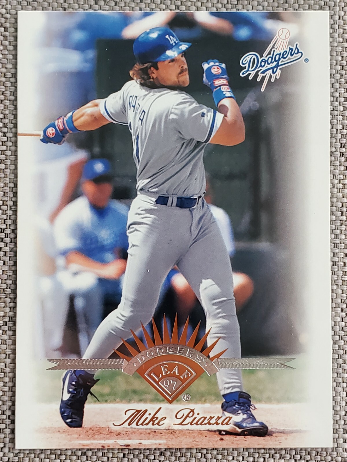 Mike Piazza Dodgers Baseball Card