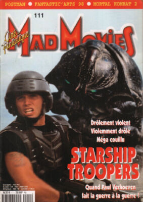 Mad movies n° 111 / starship troopers postman fantastic'arts mortal ...