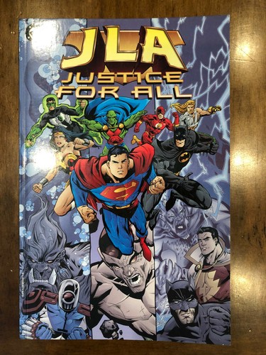 DC Comics JLA: Justice for All TPB (1999) Morrison/Waid/Porter HQ Copy ...