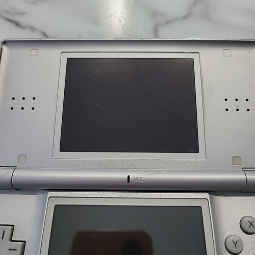 Nintendo DS Lite Console Only - Silver - Tested Works (Trigger Issue ...