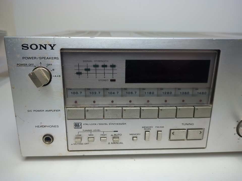 SONY STR-V45 VINTAGE AM/FM STEREO RECEIVER - TESTED | eBay