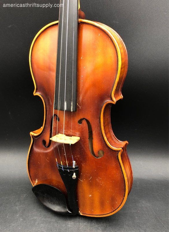 Franz Heberlein Brown Orchestral Violin With Case | eBay