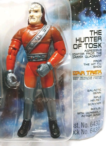 1995 Playmates Star Trek The Hunter Of Tosk Action Figure Deep Space ...