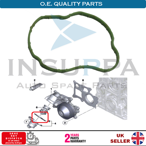 Coolant Thermostat Housing Seal Gasket For BMW 1.6 2.0 3.0 Diesel ...