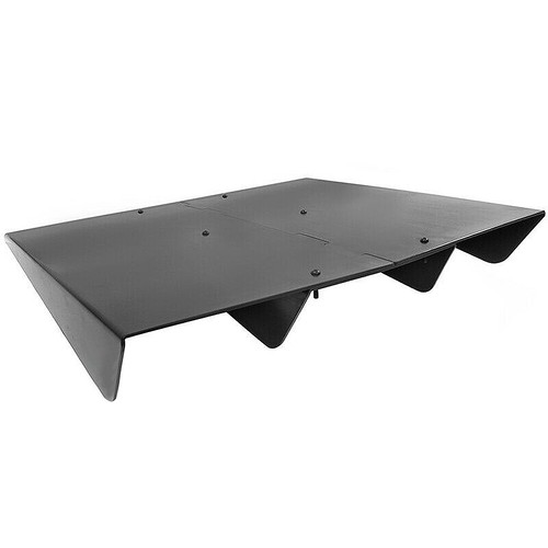 Universal Unpainted Rear Bumper Diffuser Lower Splitter Fins Underbody ...