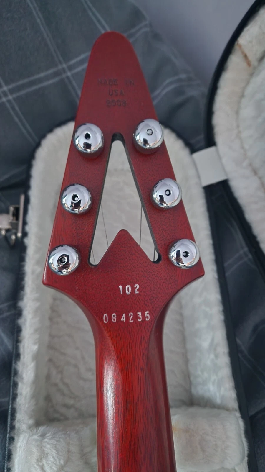 FS/FT: PRICE DROP! Gibson 2008 Holy Flying V Guitar Of The Month with ...