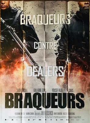 Affiche Cinéma BRAQUEURS 120x160cm Poster / Julien Leclercq / Sami ...