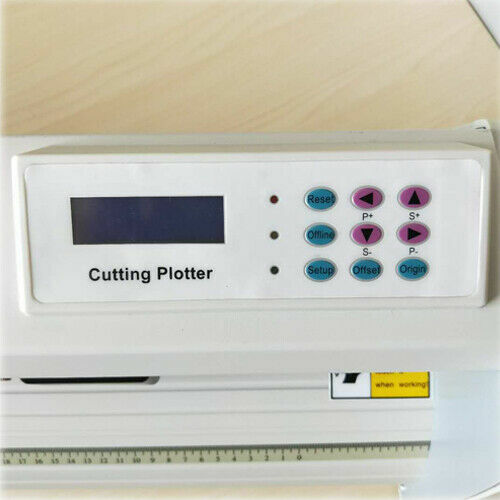 48" Vinyl Sign Cutter Contour Cut Function Sign Stickers Cutter Plotter ...