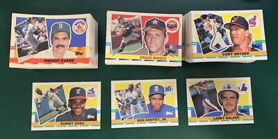 1990 Topps Big Baseball Series 2 - SET BREAK - stars, rookies, HOFers ...