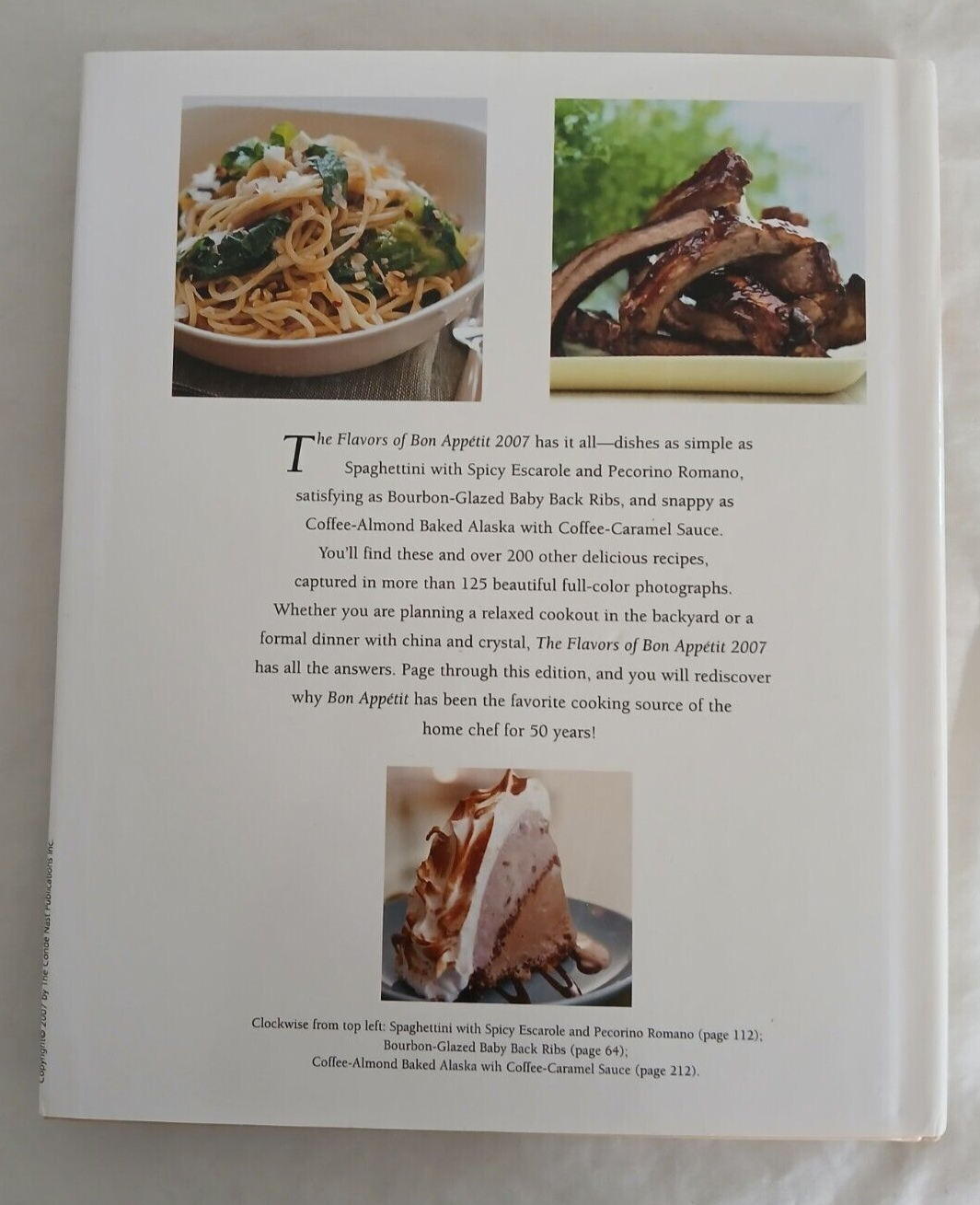 The Flavors Of Bon Appetit 2007 Hardcover 240 Pages | eBay