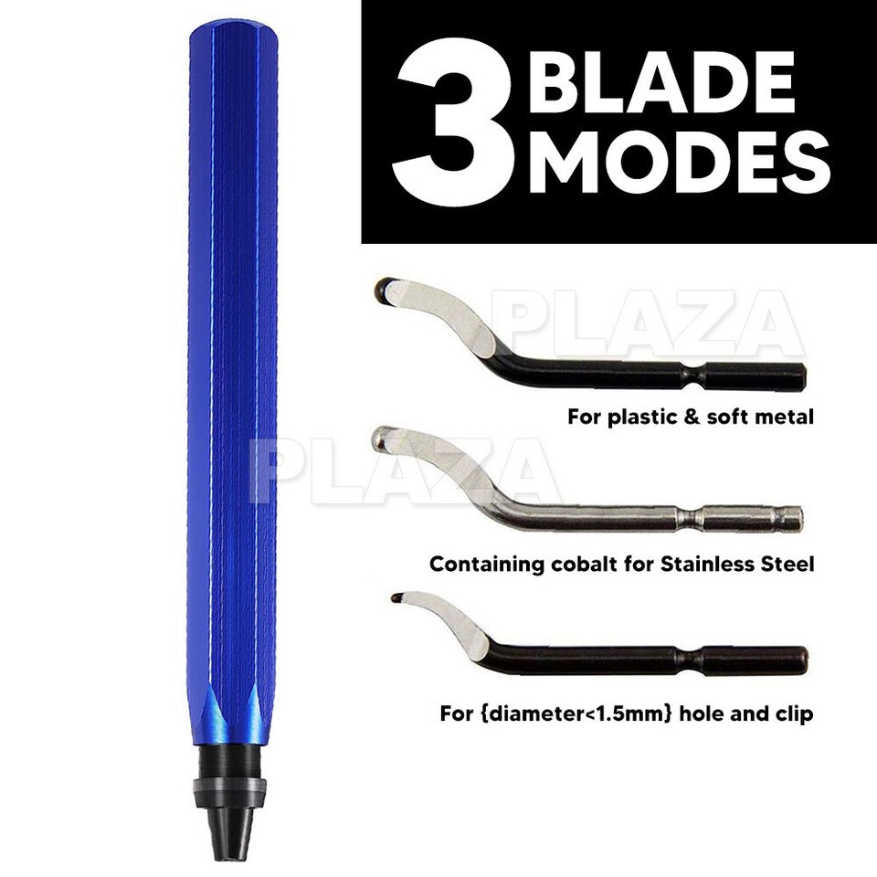 16PACK Rotary Deburr Blades Set Metal Deburring Tool Kit For Wood ...