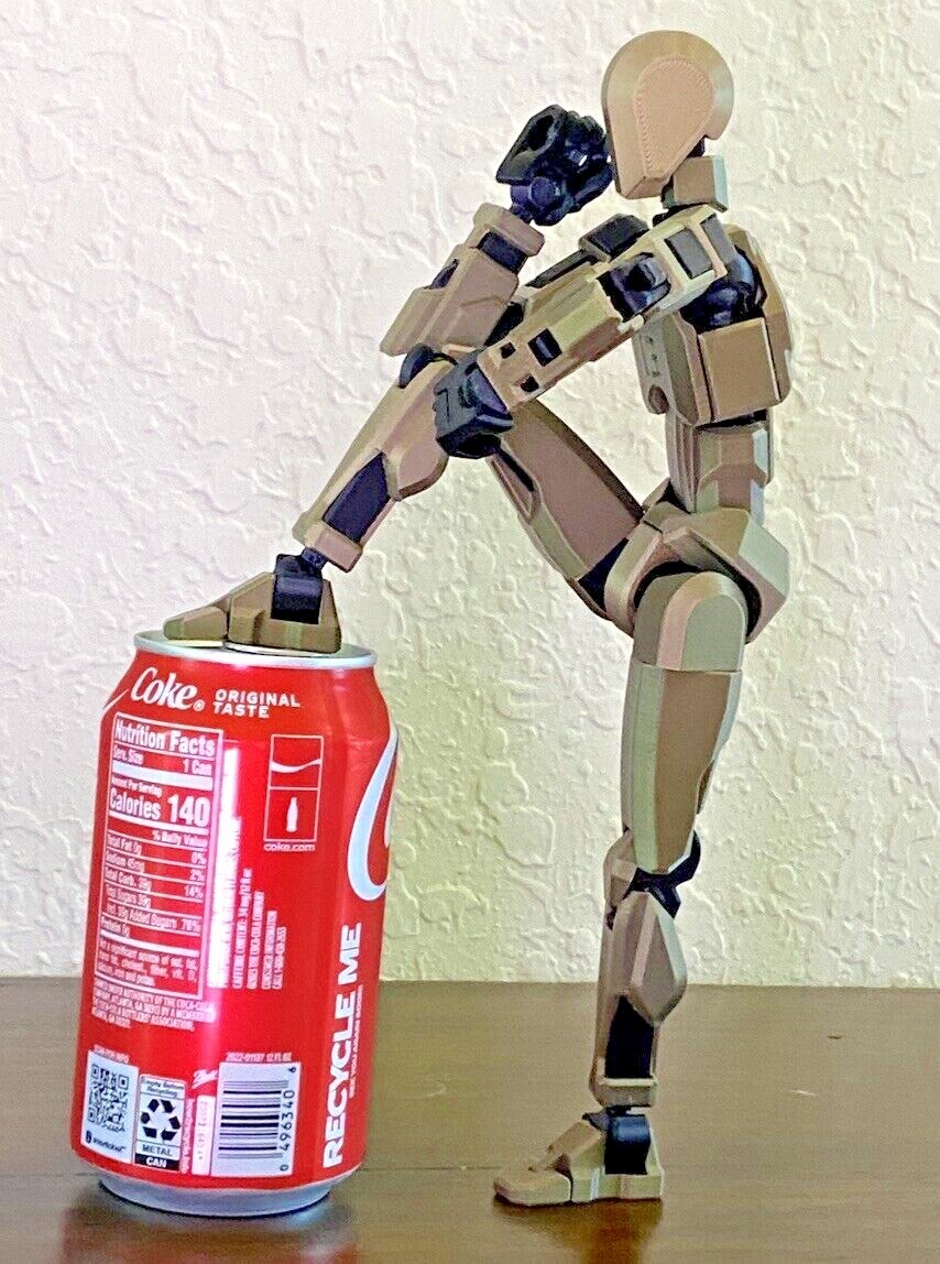 Dummy 13 Posable Action Figure Articulated Mannequin - FULLY ASSEMBLED ...