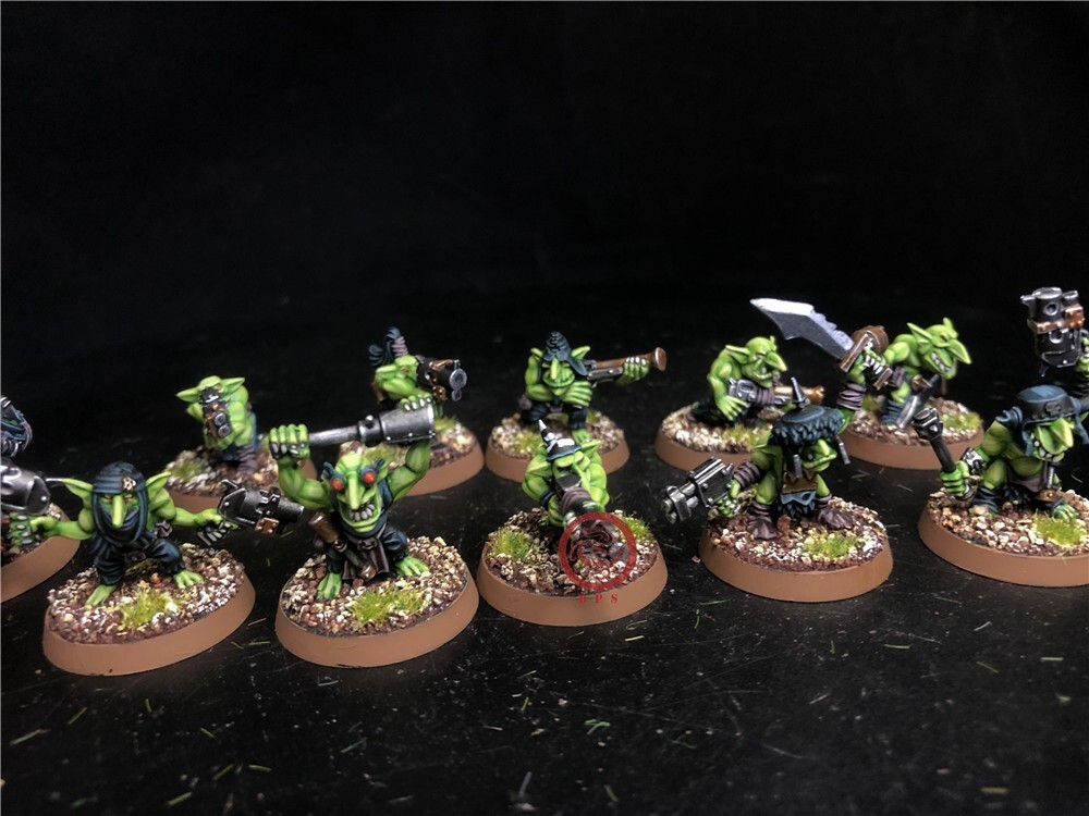 Warhammer 40K DPS painted Ork Gretchin SK4492 | eBay
