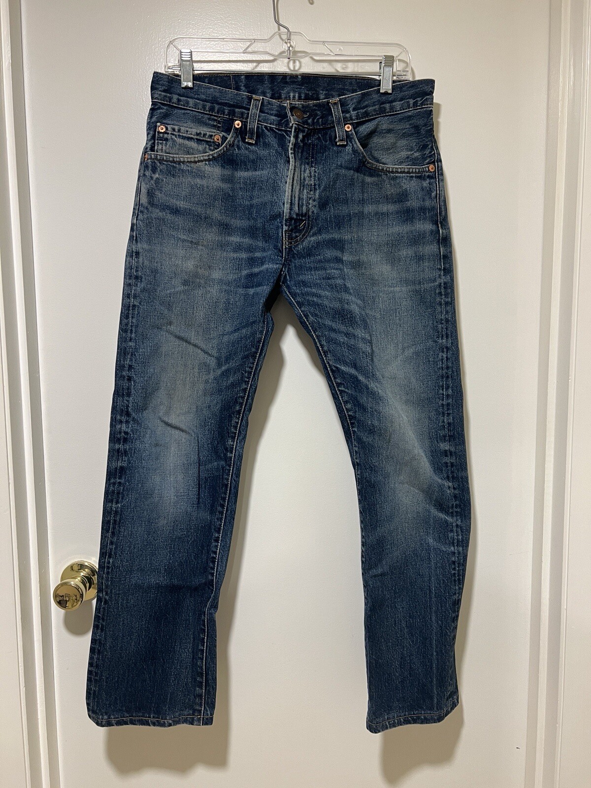 Levi's Big E 505 Redline LVC Selvedge Jeans Size 31 X… - Gem
