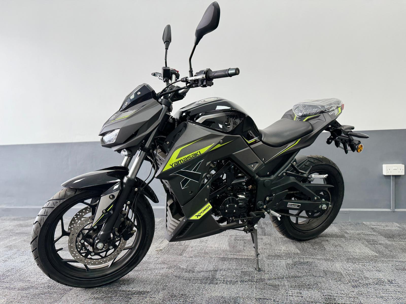 BRAND NEW YAMASAKI PHANTOM 50cc LEANER LEGAL GEARED 50cc 16+ CBT YM50 ...