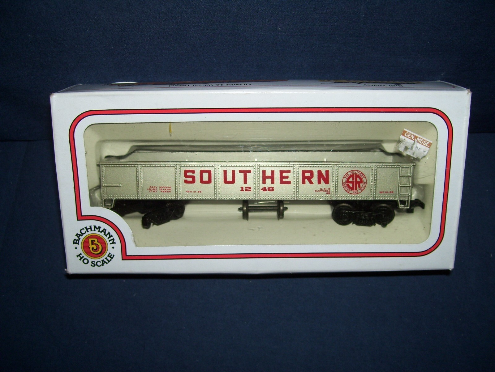 Bachmann #700200 42' Silver Steel Gondola Southern Train Car Ho Scale ...
