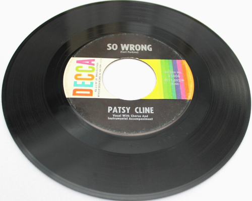 PATSY CLINE YOU'RE STRONGER THAN ME / SO WRONG 45 7" RECORD (31406) | eBay