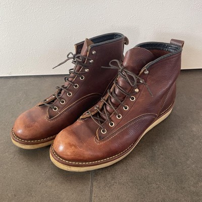 Red Wing 2906 Lineman Round Toe Work Boots Men's Size US10 D Brown ...