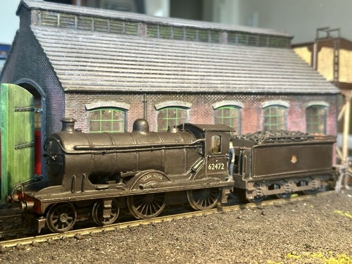 Kit/Scratch Built OO Gauge D34 Loco ‘Glen Nevis’ Weathered BR Black ...