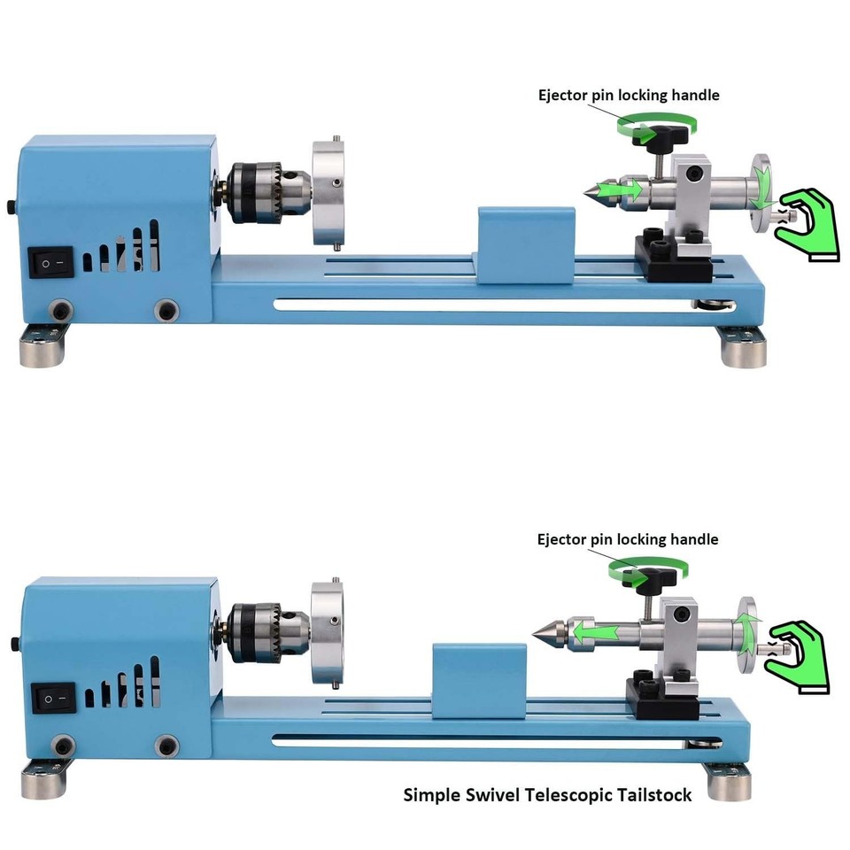 Mini Lathe Machine Multi-Purpose Lathe With Professional Tools Torno ...