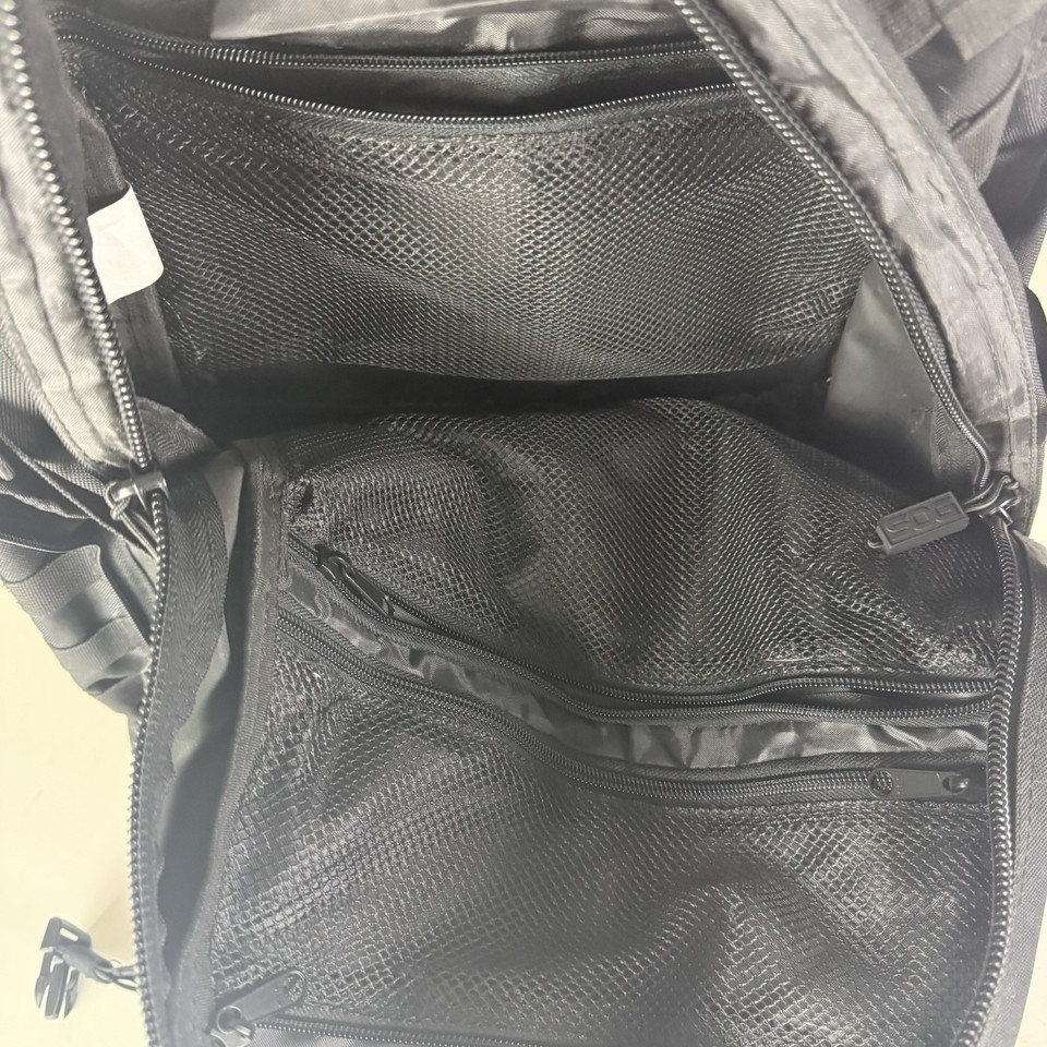 SOG Barrage Tactical Internal Frame Backpack 64.3-Liter Storage Black ...