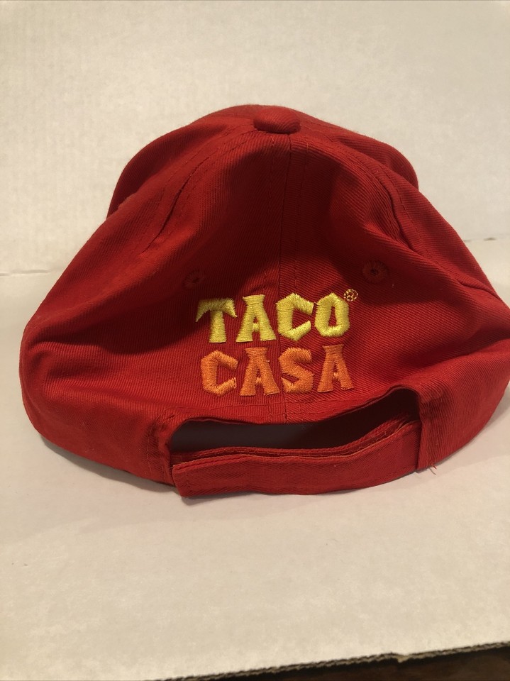 Texas Rangers Taco Casa Stadium Giveaway Red Baseball Cap Hat ...