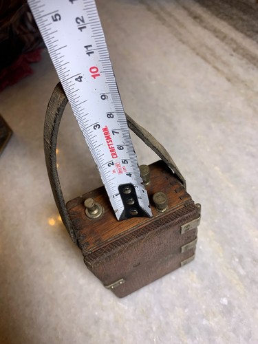 Rare Antique Oak Wood Wooden Western Electric Telephone Phone Line ...