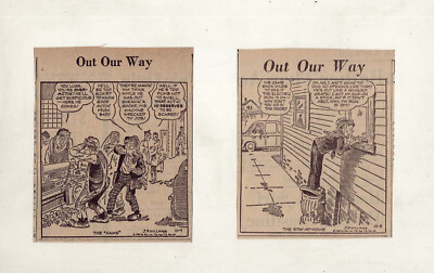 Out Our Way by J.R. Williams - 18 funny daily comic panels from Oct ...