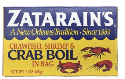 Zatarains Crawfish, Shrimp & Crab Boil in Bag 3 oz Zatarain's | eBay