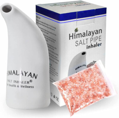 Himalayan Salt Inhaler for Asthma Patient Salt Pipe Crystals Salt Anti ...