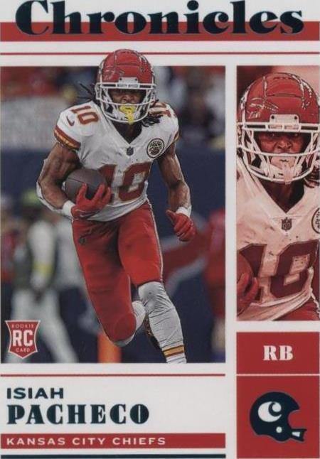 2022 Panini Chronicles - Isiah Pacheco #36 Teal (RC) for sale online | eBay