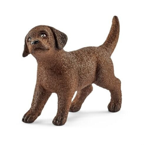 Schleich 13835 Chocolate Labrador Puppy Dog Toy Animal Figurine Model ...