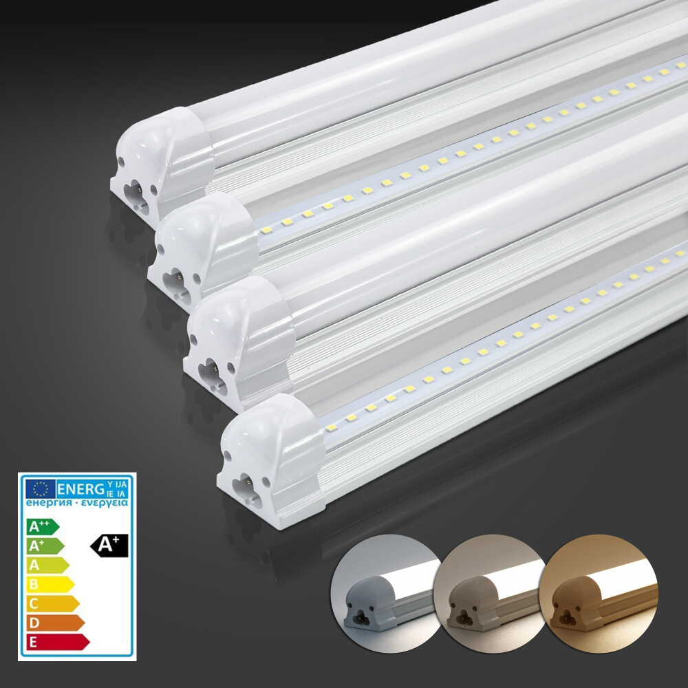 LED Leuchtstoffröhre 120cm Röhre komplett Set mit