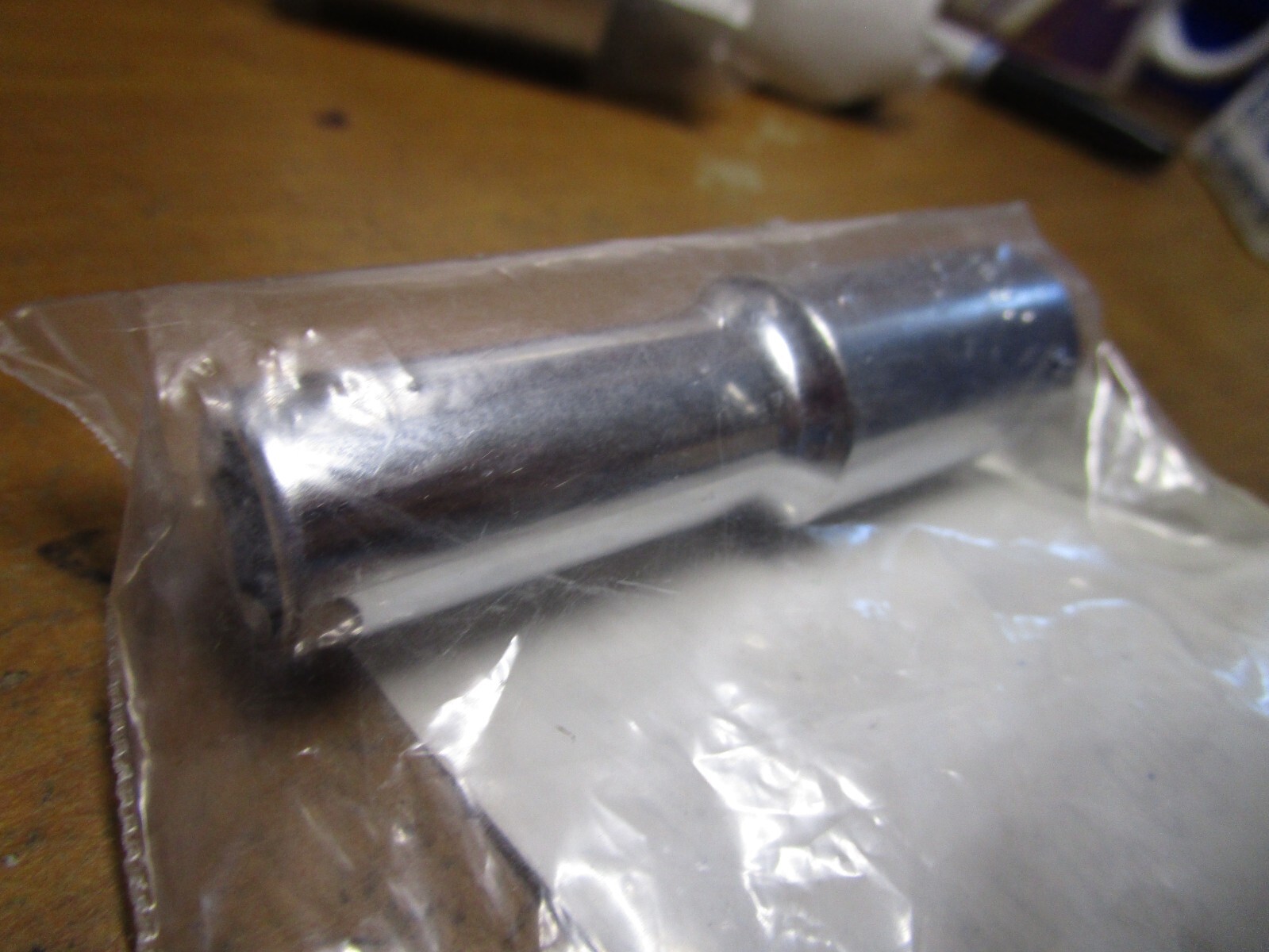 7/16" x 1/2" Drive 6 Pt 3" Lgth Deep Mirror Polish Socket | eBay